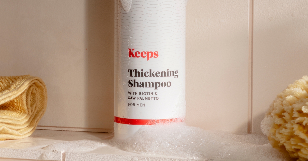 Buy Thickening Shampoo for Men Online | Keeps