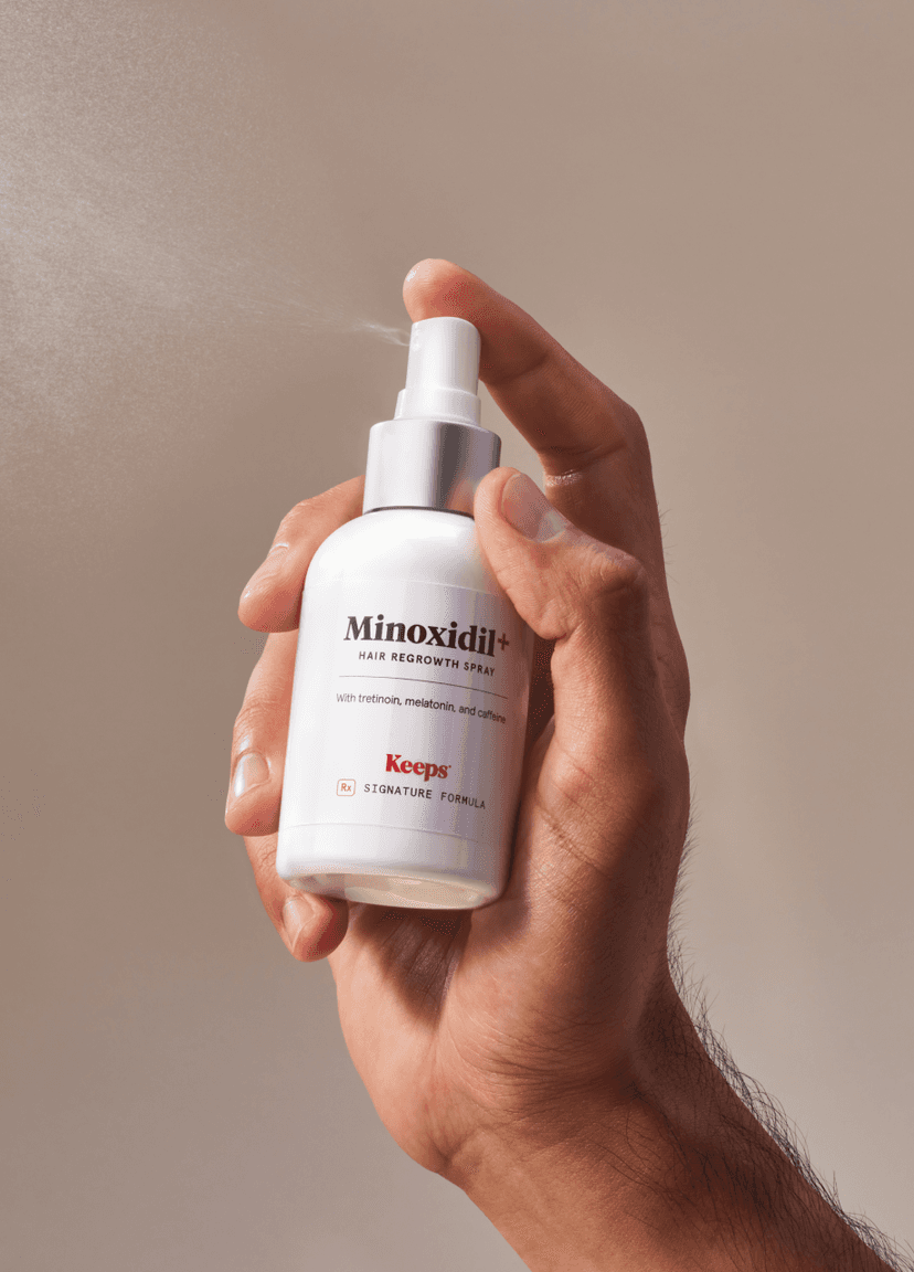 Buy Compounded Minoxidil+ Spray Online | Keeps